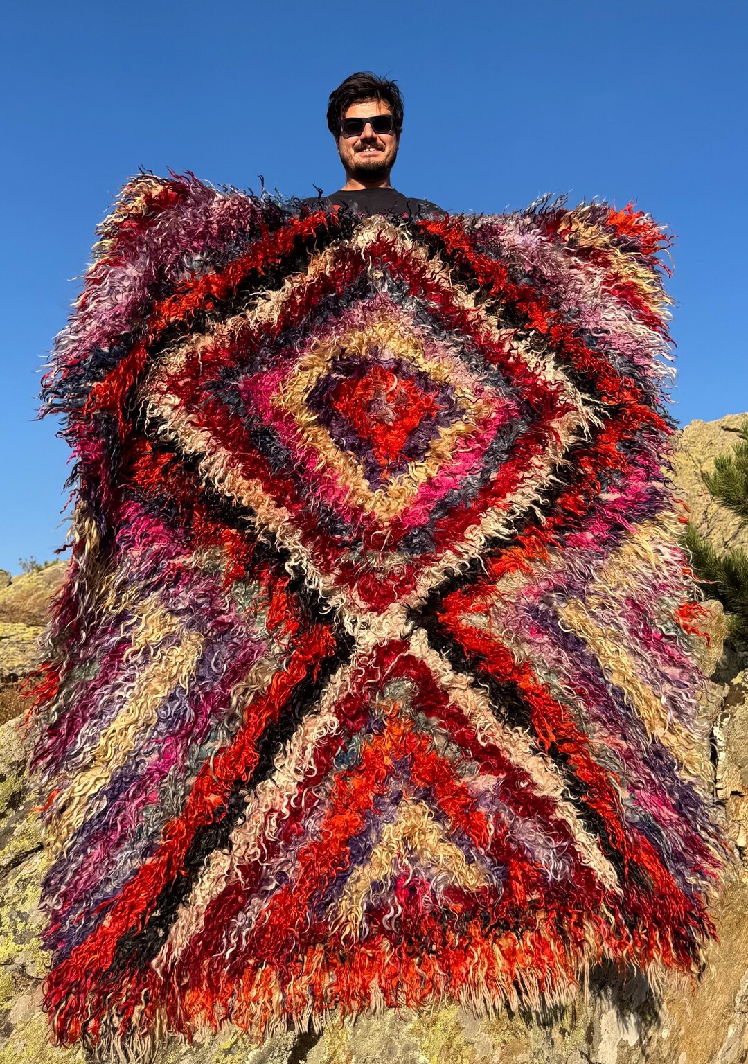 Rare Vintage Tribal Tulu Filik (190cm X 150cm) - Etsy
