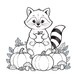 10 Autumn Animal Coloring Pages Bundle - High-quality Fall Critters ...