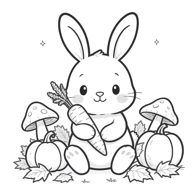 10 Autumn Animal Coloring Pages Bundle - High-quality Fall Critters ...