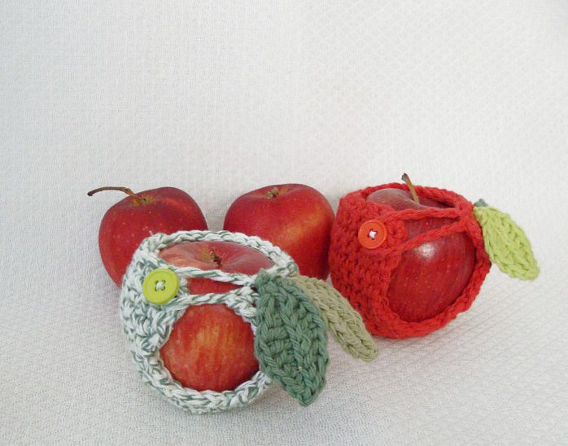 Crochet Apple Cozy Pattern Instant Download - Etsy
