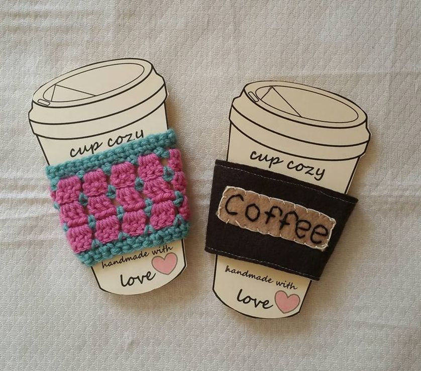 Crochet Coffee Cup Cozy Insert for Displaying Your Cup Cozies - Etsy