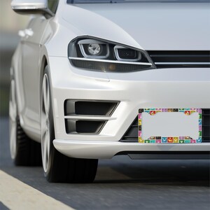 Eevee Evolutions License Plate Frame - Pokemon Car Accessory - Etsy