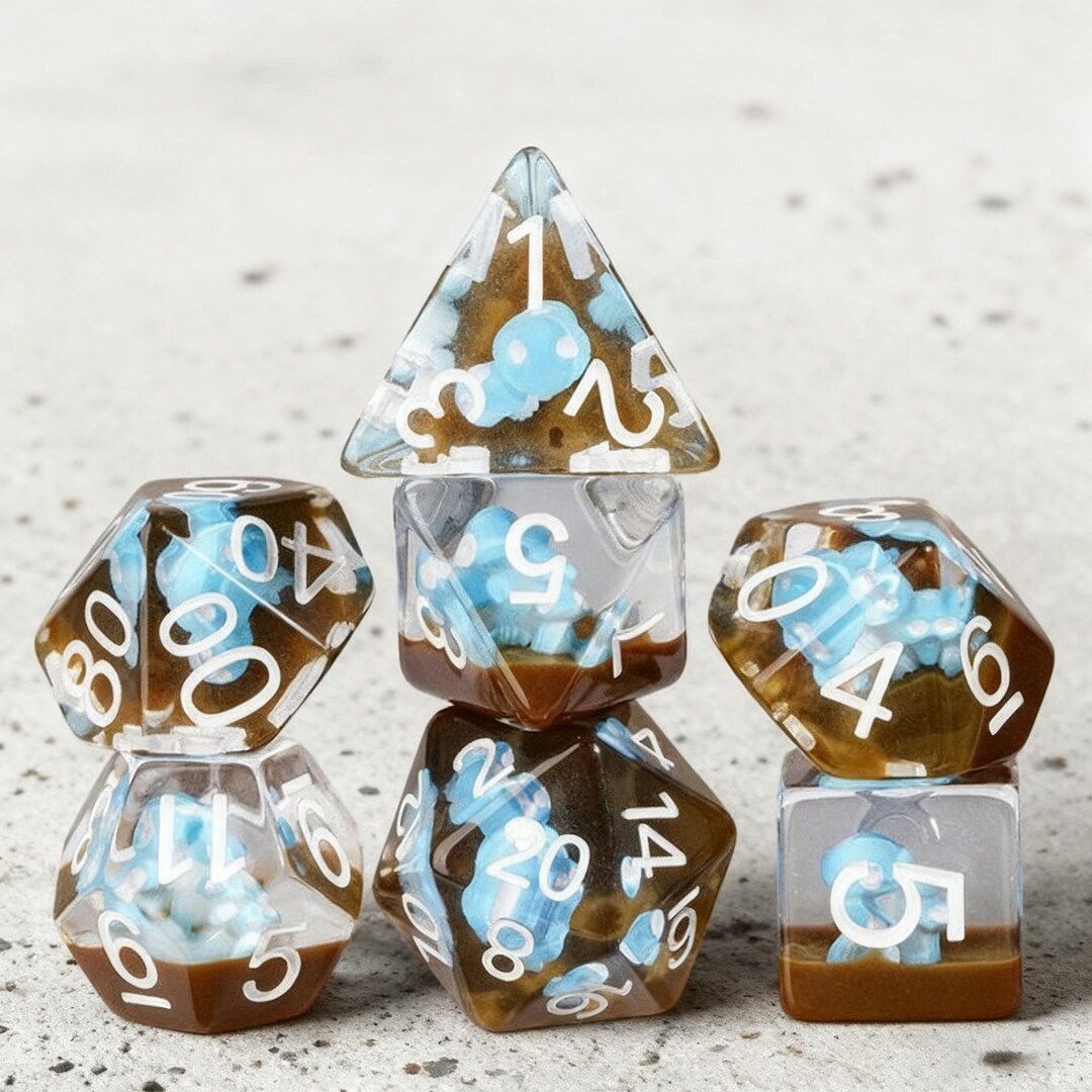 Hand Mushroom Dice DND Dice Set for Dungeons & Dragons｜dnd Dice Set for ...