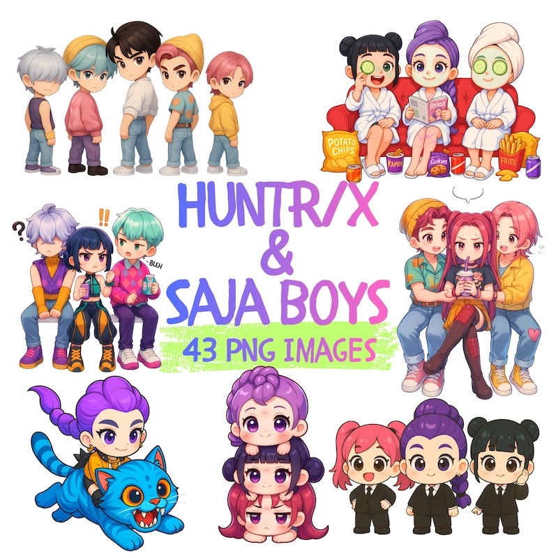 Huntrix Sticker - Etsy