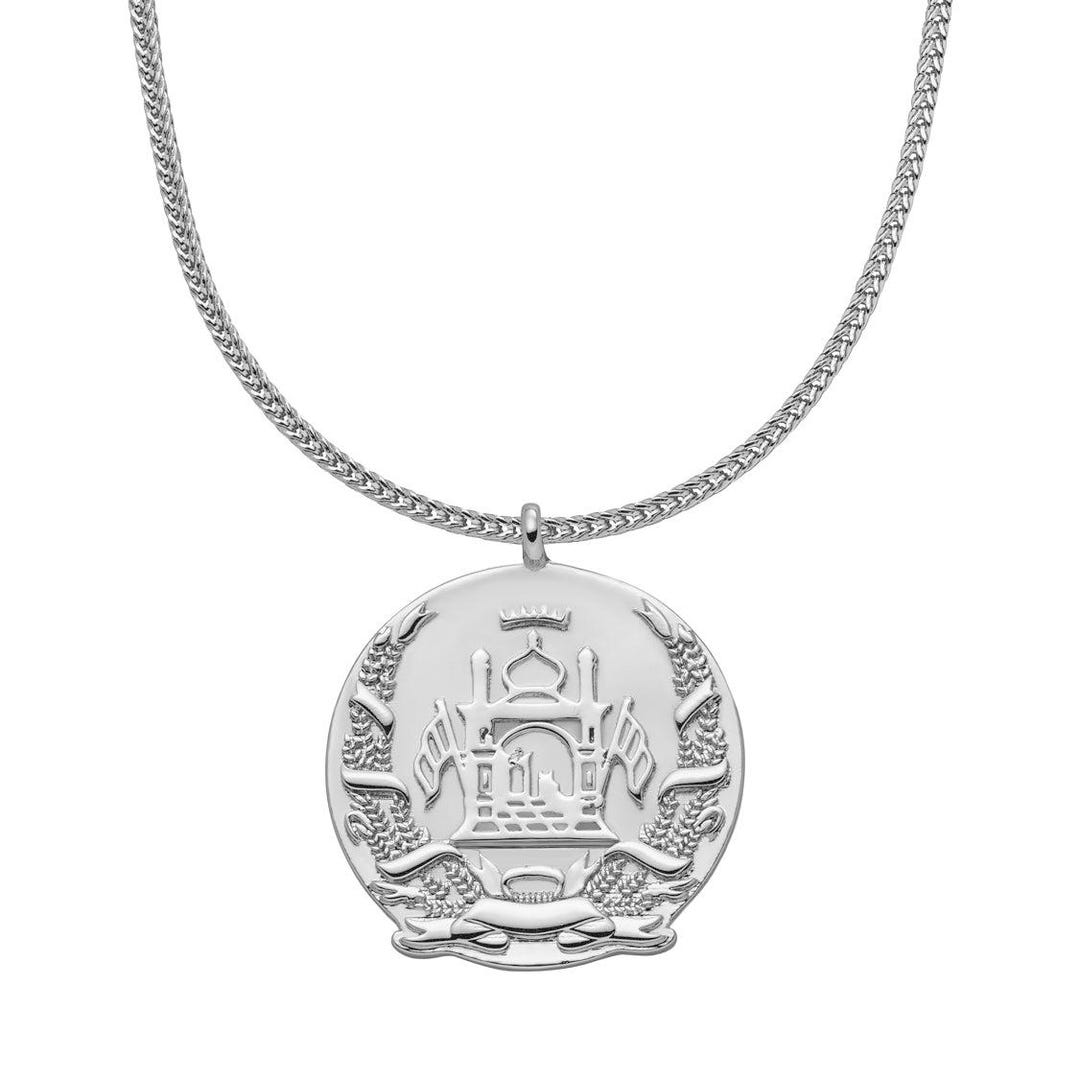 Afghan Crest Necklace, Afghan Flag Necklace, Afghanistan Necklace ...