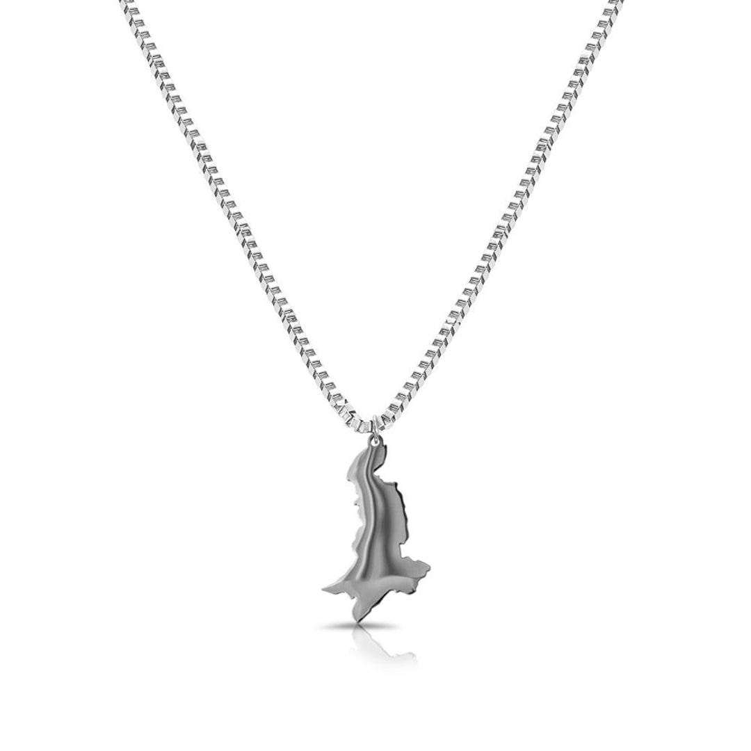Pakistan Map Necklace, Pakistani Necklace, Pakistan Map, Pakistani ...