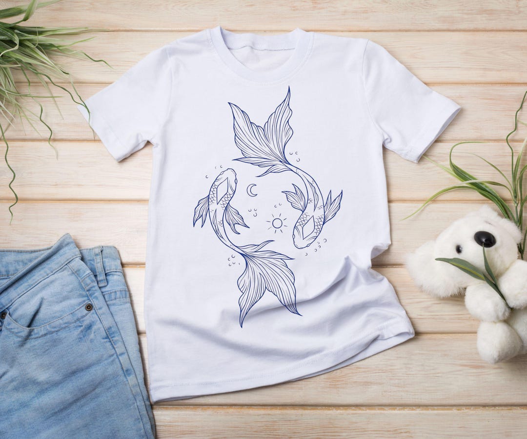 Pisces Zodiac PNG, Koi Fish Pisces Symbol, Mystic Purple Pisces Art ...