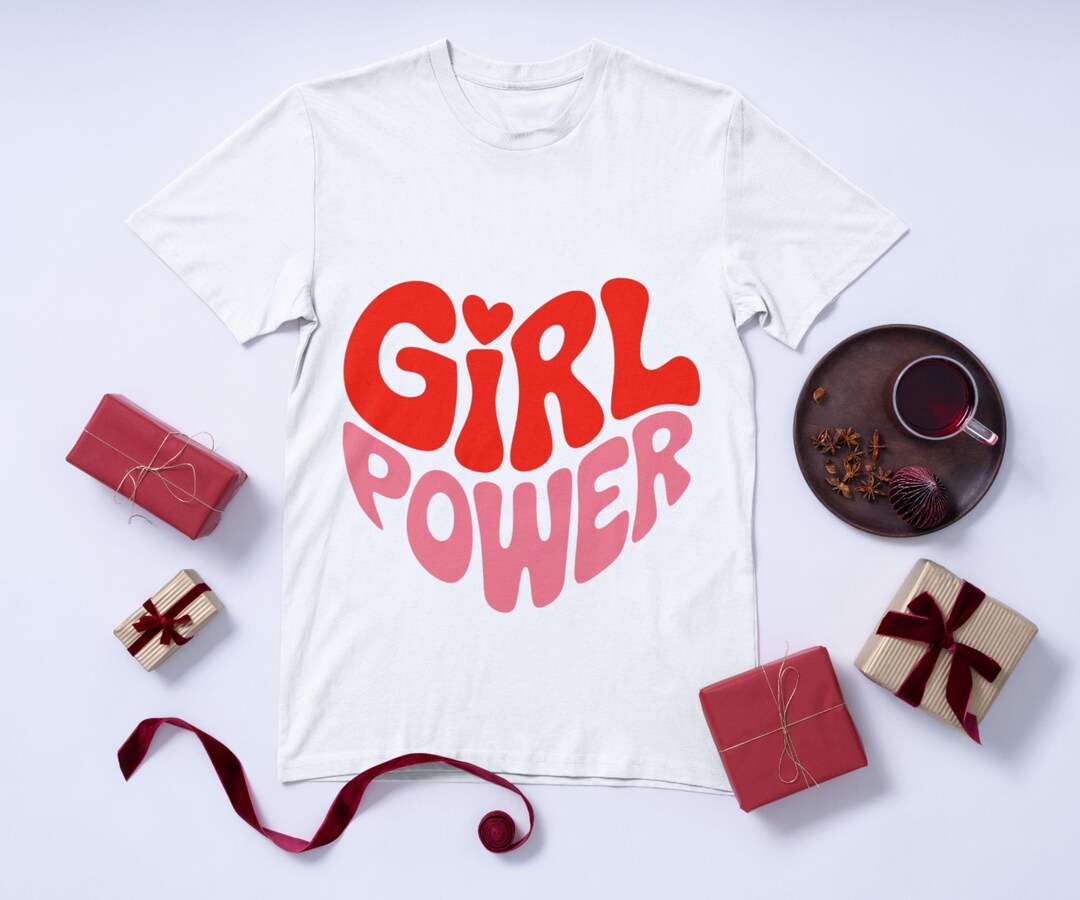 Girl Power PNG, Retro Feminist Quote, Groovy Girl Power Design, Pink ...