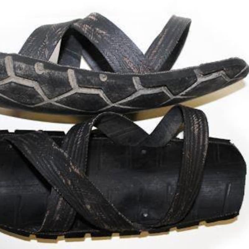 Recycled Tire Sandals - Etsy