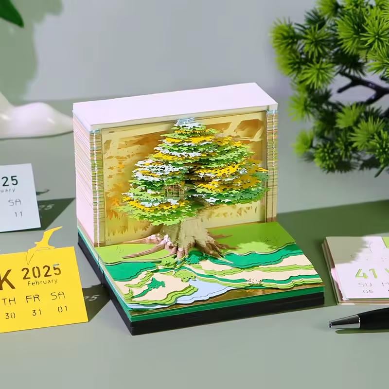 3d Calendar 2026 - Etsy