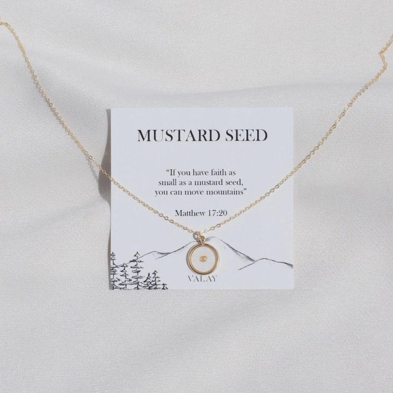 Matthew 17 20 Necklaces - Etsy