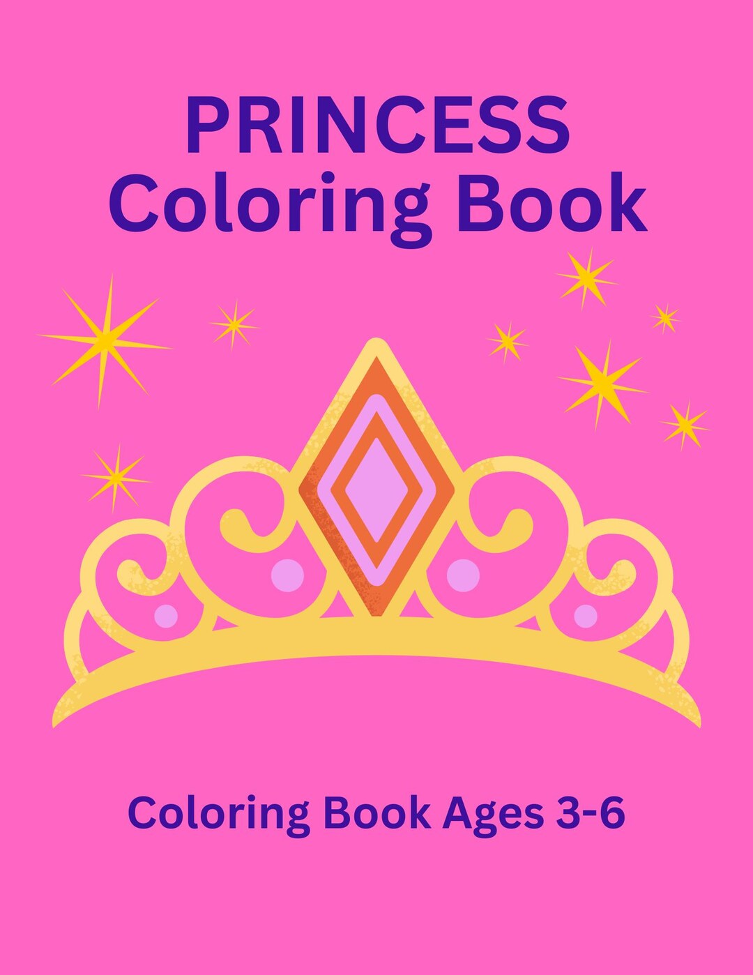Princess Coloring Book Printable | Girls Coloring Pages | Toddler ...