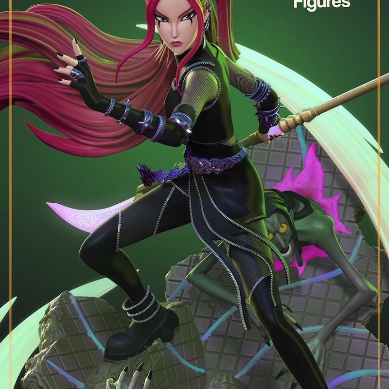 Kpop demon hunters mira earring - Etsy Italia