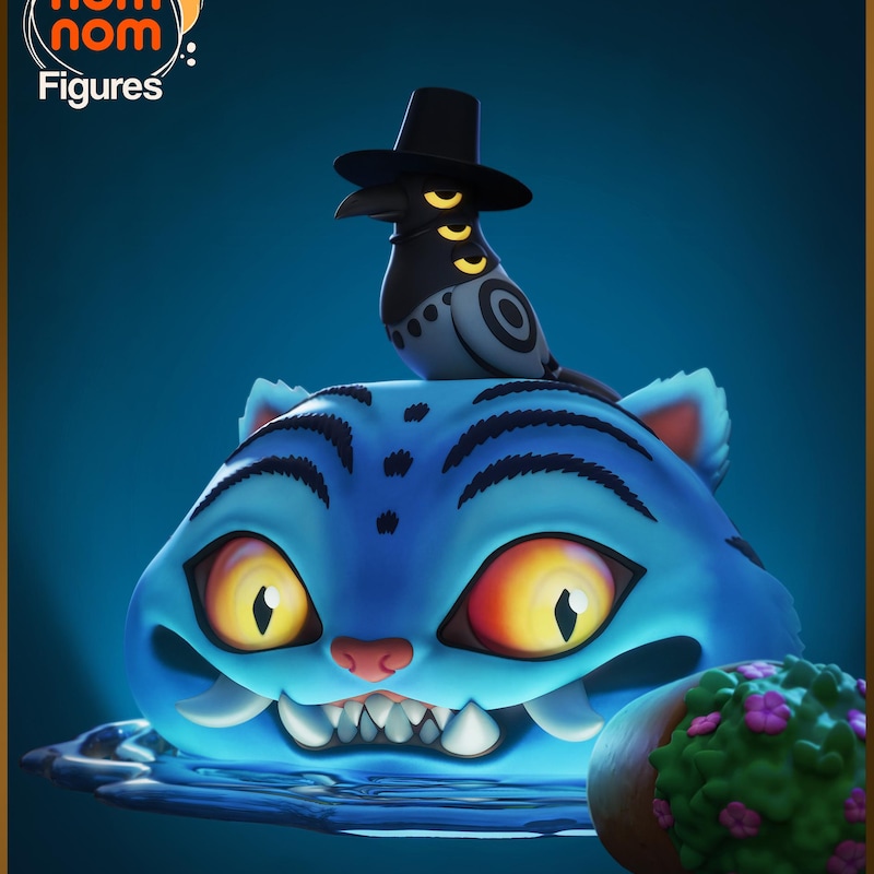 Stl Derpy Tiger 3d File - Etsy