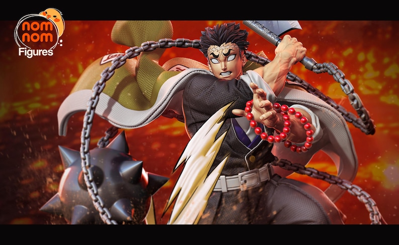 STL - Demon Slayer - Gyomei - Etsy