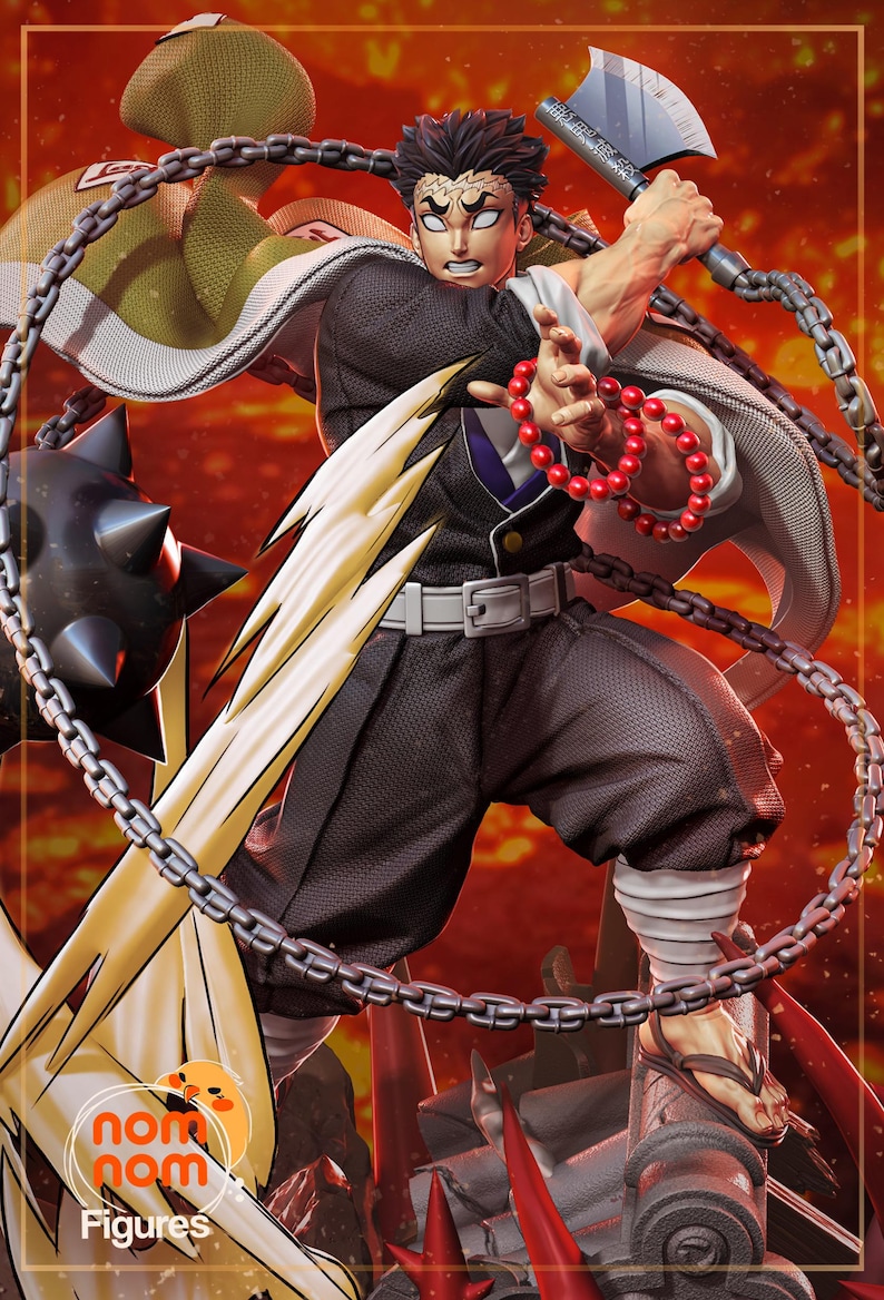 STL - Demon Slayer - Gyomei - Etsy