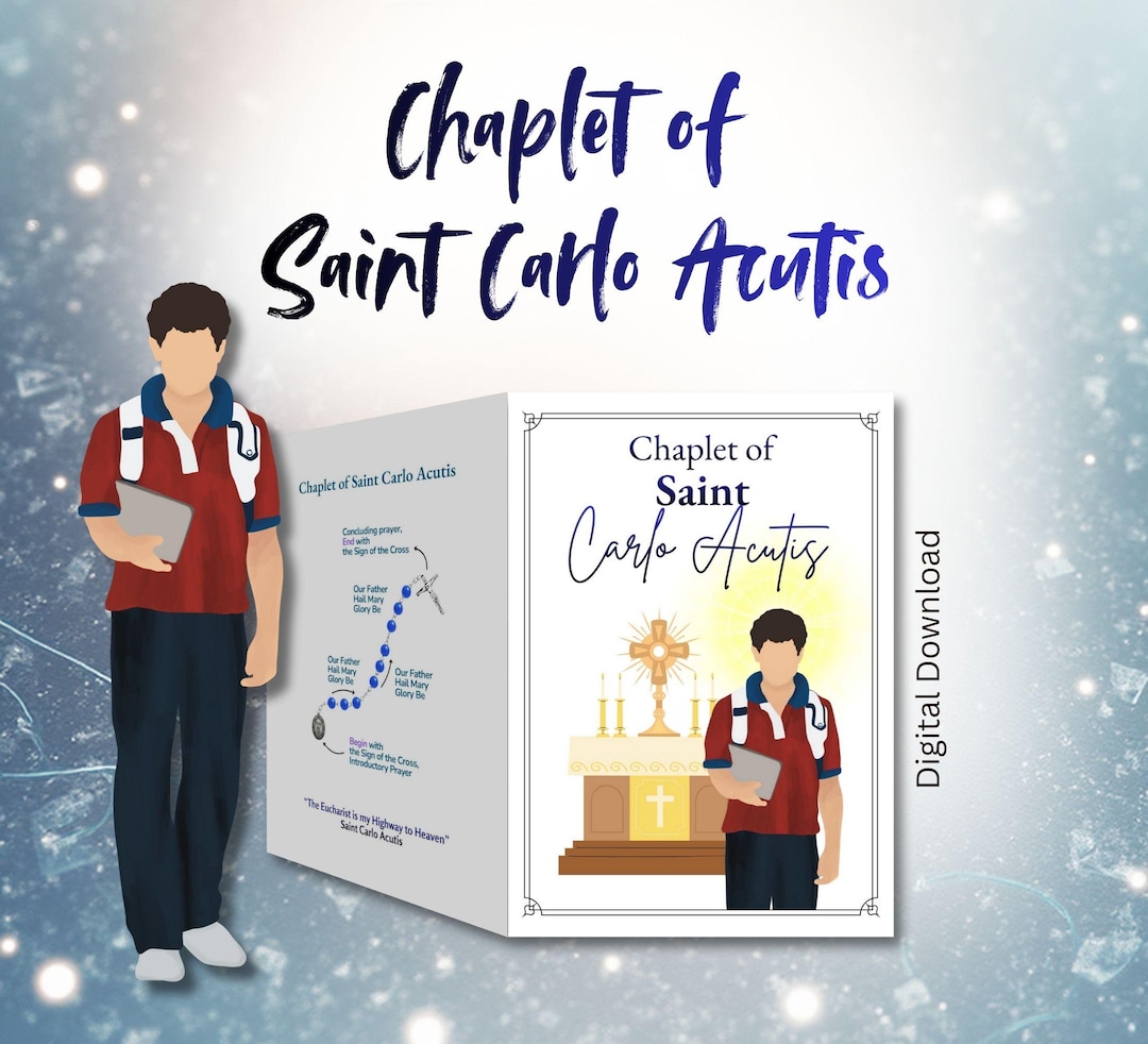 St. Carlo Acutis Chaplet | Patron of Youth | Healing & Technology ...