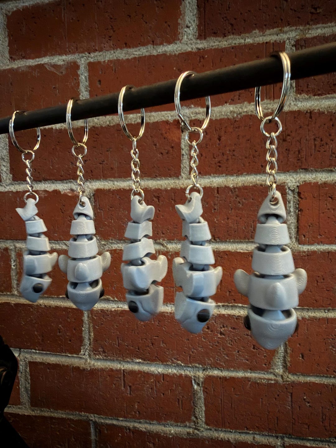 3D Printed Flexi Shark Keychain: Ocean Lover Gift - Etsy