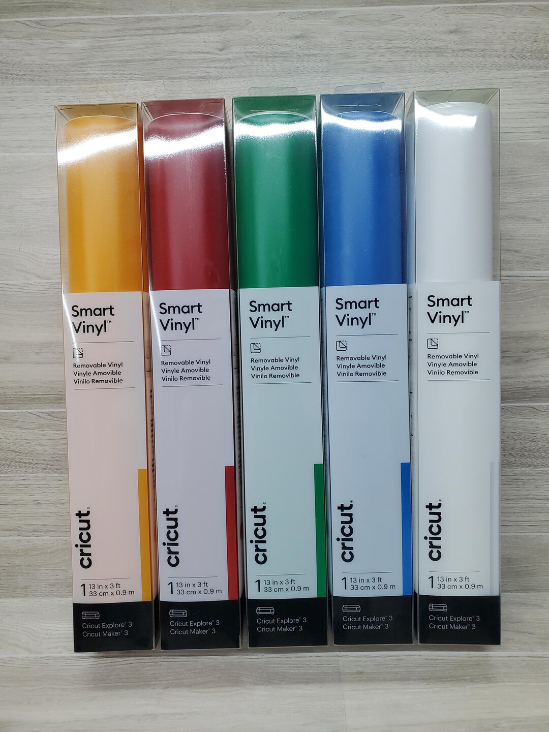 CRAFT DESTASH! 5 Rolls of Cricut Smart Removable Vinyl - Etsy