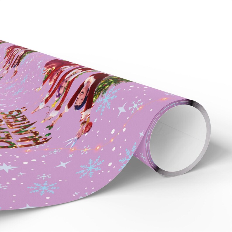 Huntrix, Kpop Demon Hunters Christmas Wrapping Paper, Gift Wrap - Etsy