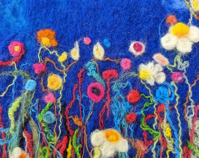 Wool Painting Roots Series Felted Wool Art. 12"x14" One of a Kind ...