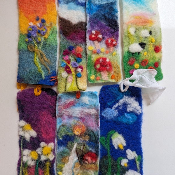 Felt Bookmark - Etsy