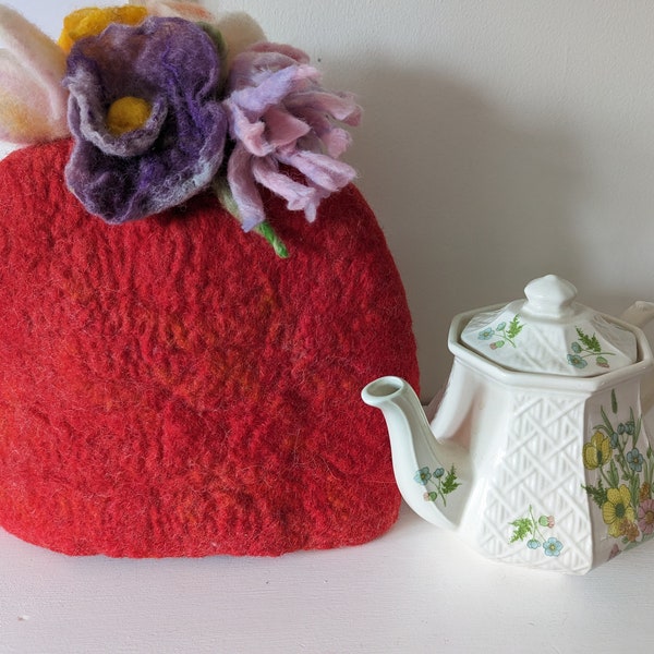 Felted Wool Tea Cozy - Etsy