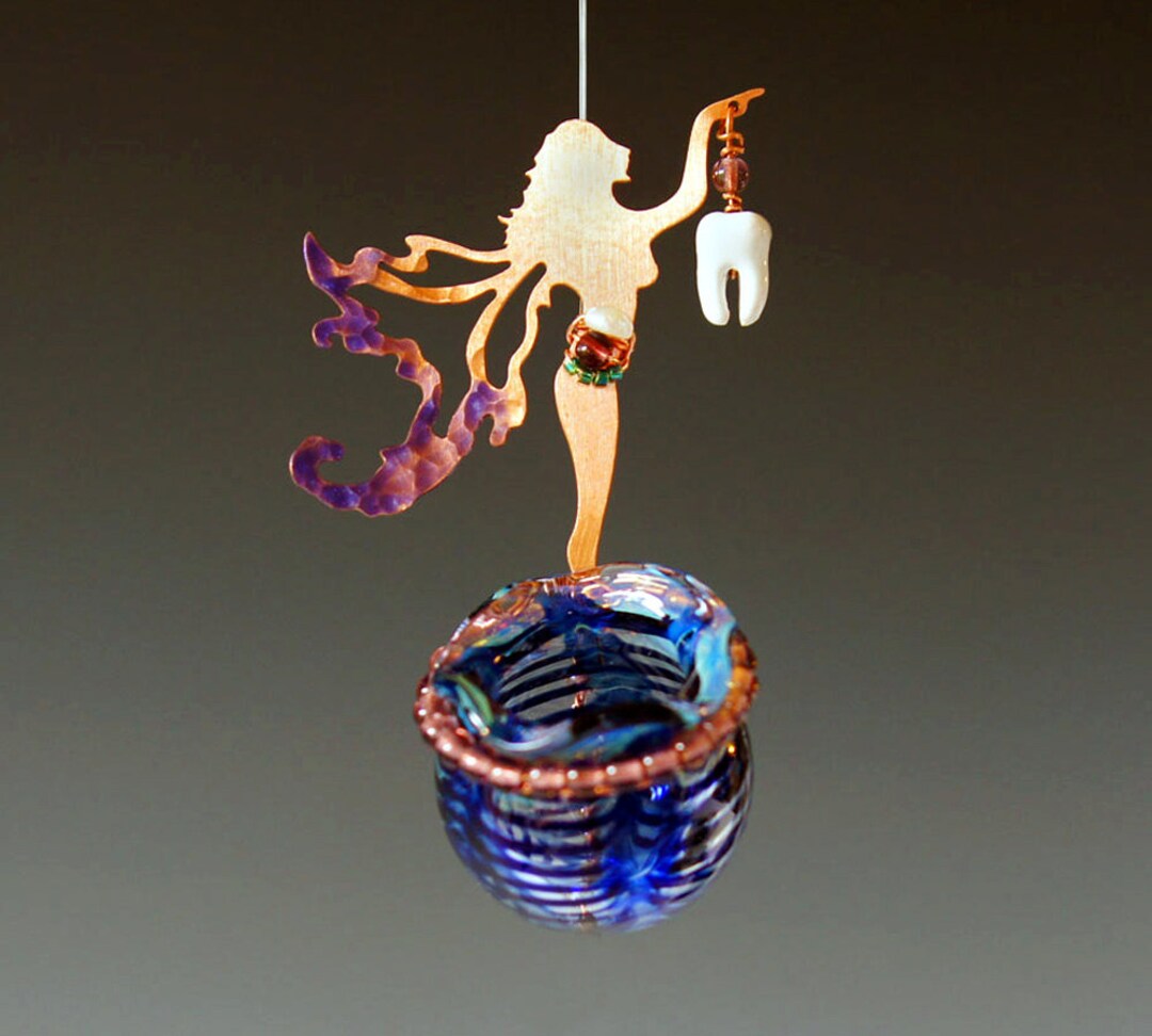 Tooth Fairy Kit With Hanging Copper Tooth Fairy Gift Jar - in Your ...