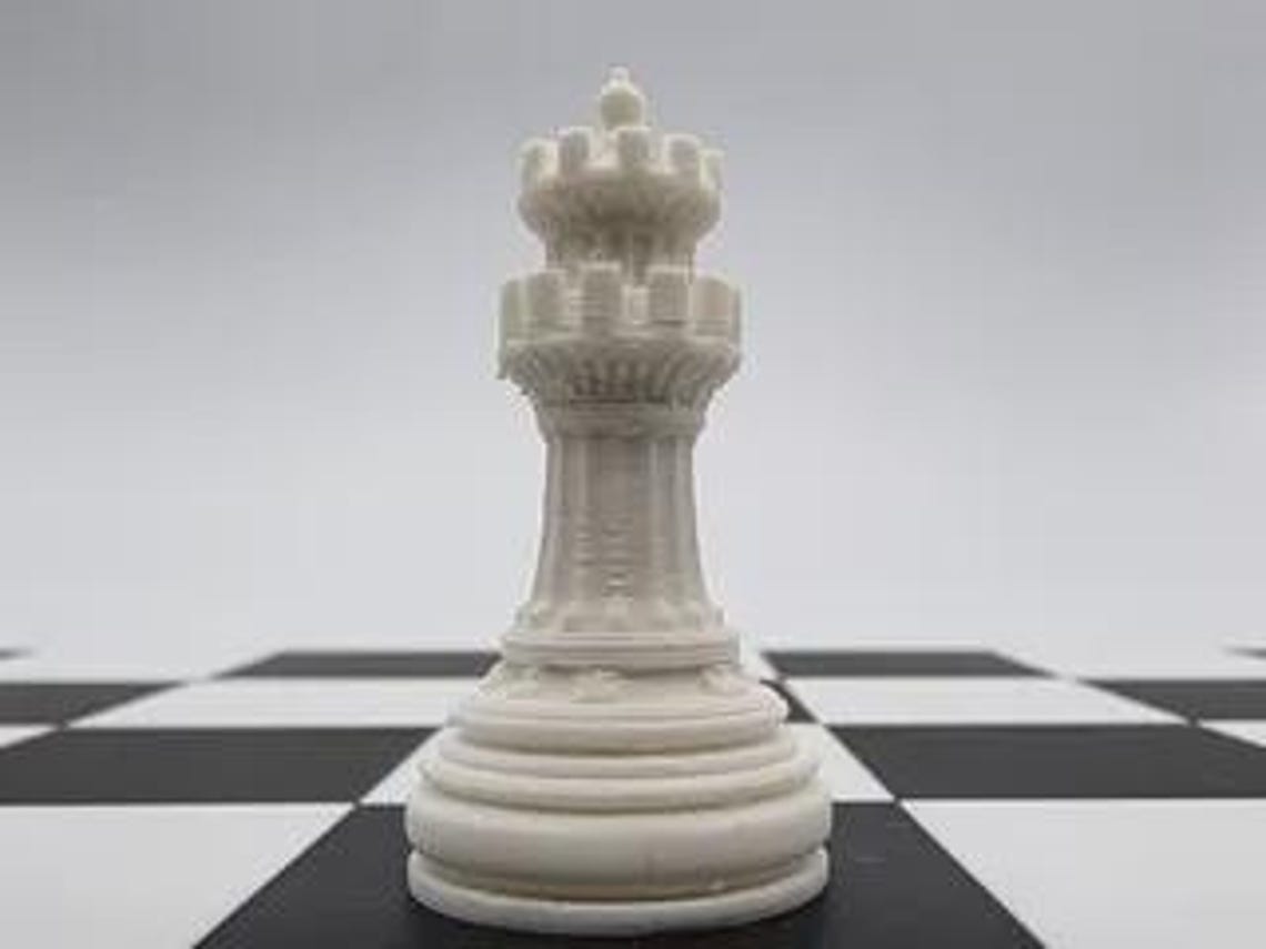 Detailed Figure Full Chess Set 32 Peice in Various Colors If Wanted 3D ...