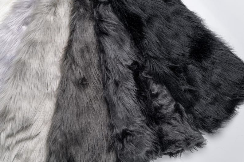 Moonfur Faux Fur Sample Swatch Cards 100colors - Etsy