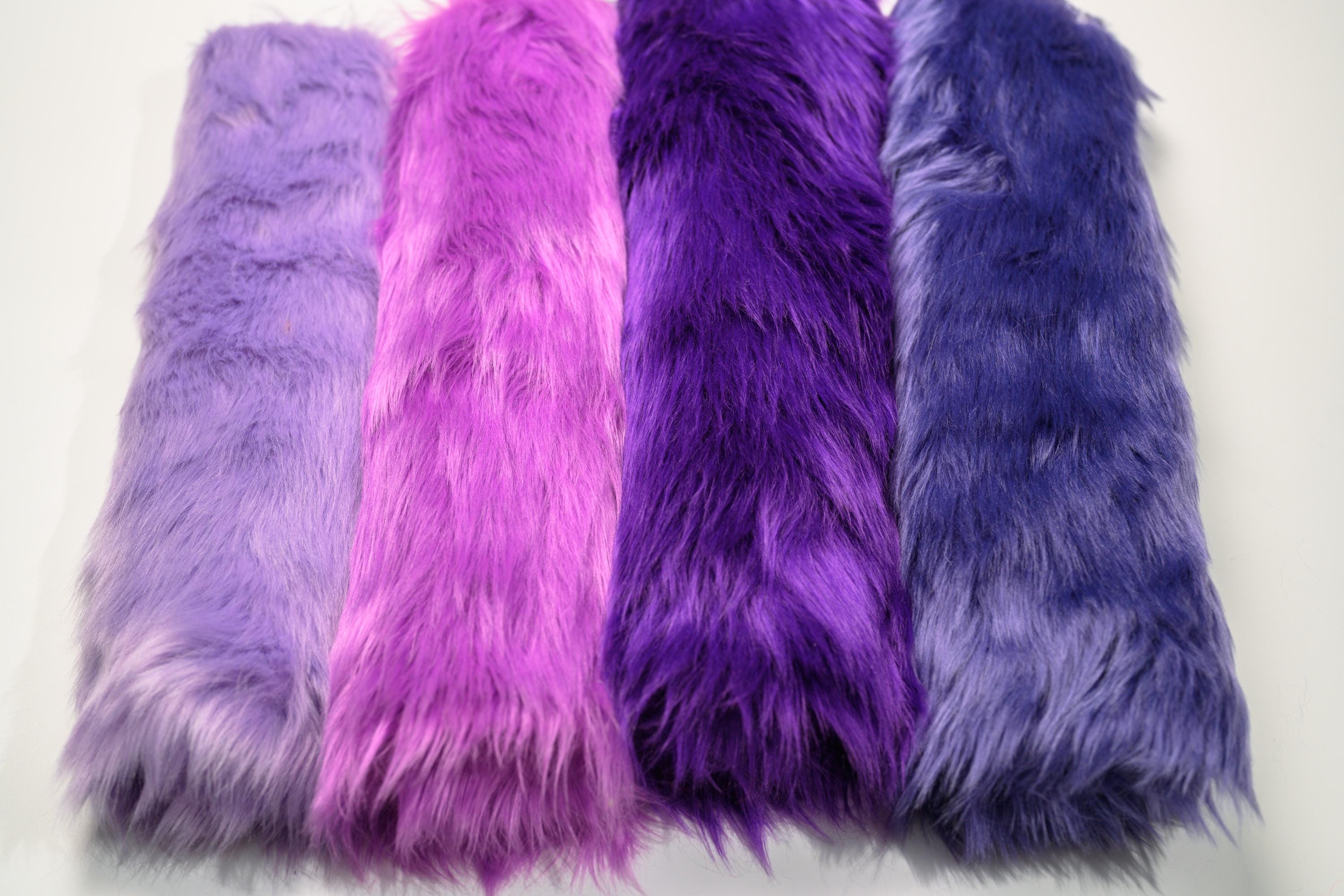 Moonfur Faux Fur Sample Swatch Cards 100colors - Etsy