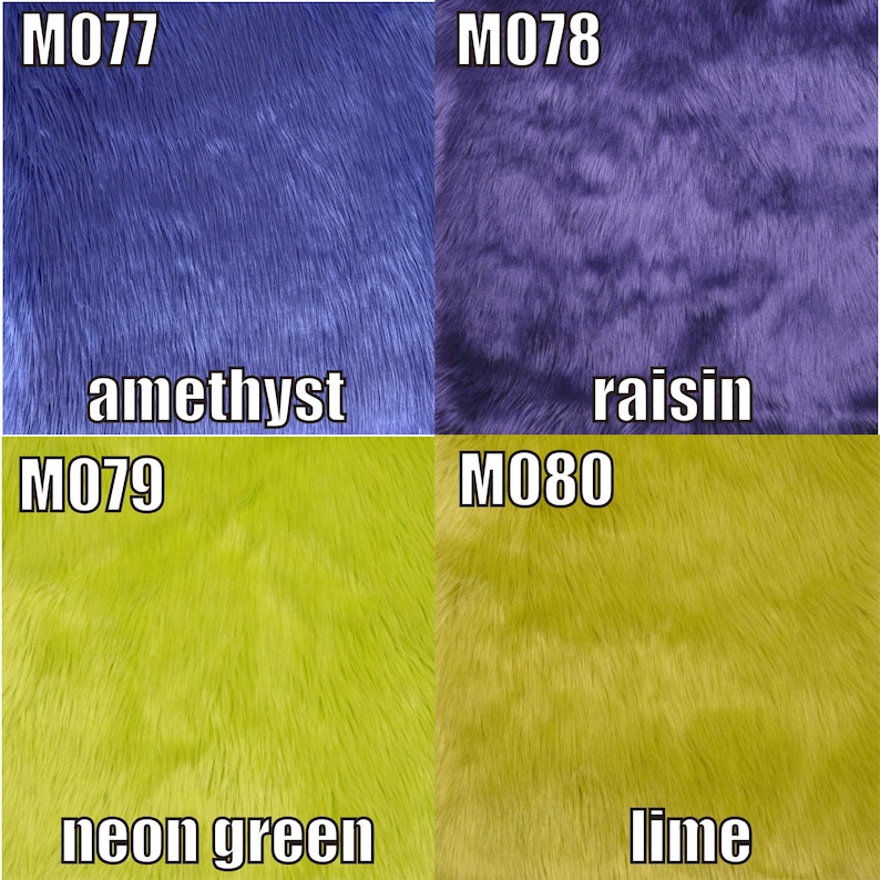 Luxury Long Pile Faux Fur Fabric: Shaggy Cosplay Costume Sewing, 60 ...