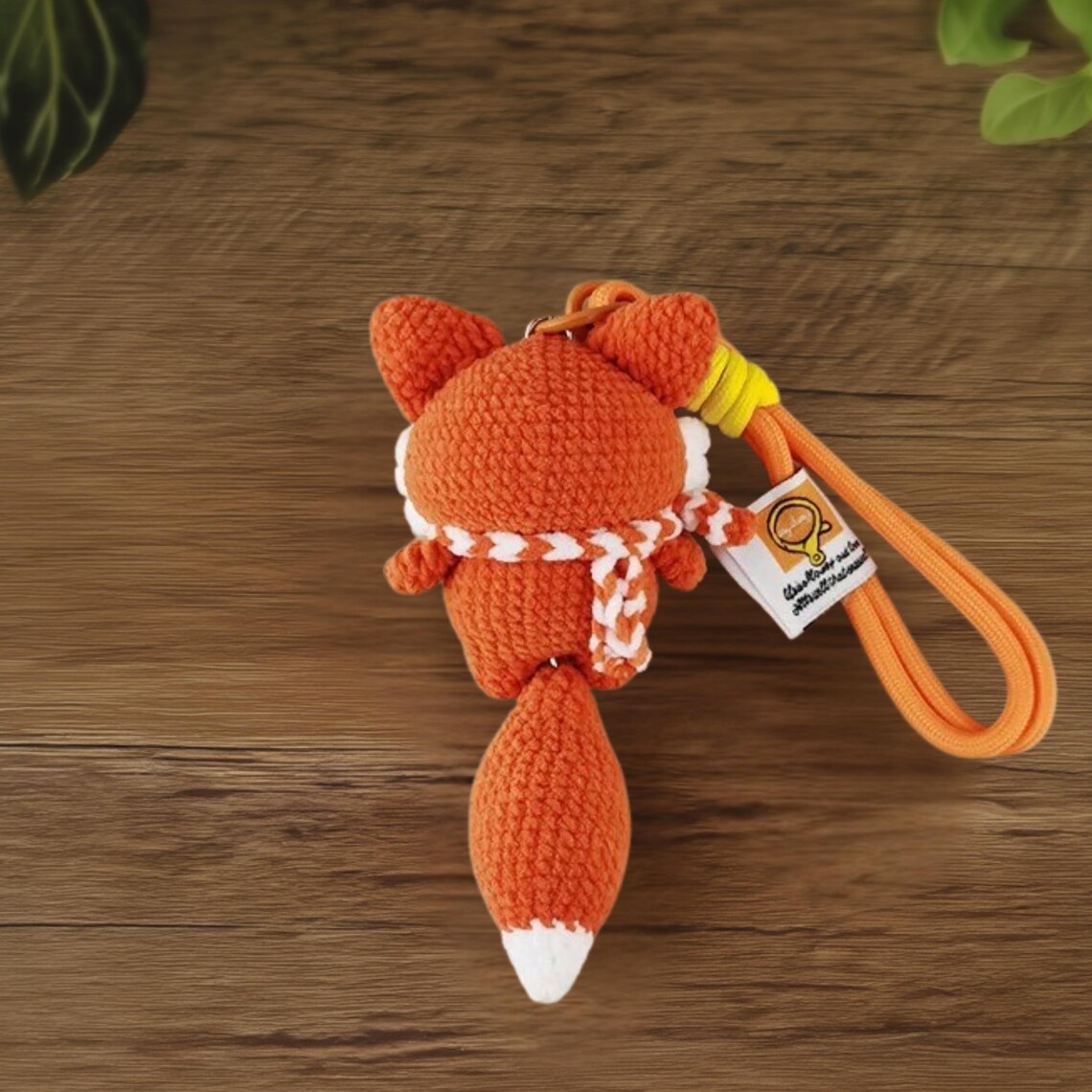 Handmade Crochet Fox Keychain | Kawaii Amigurumi Bag Charm - Etsy