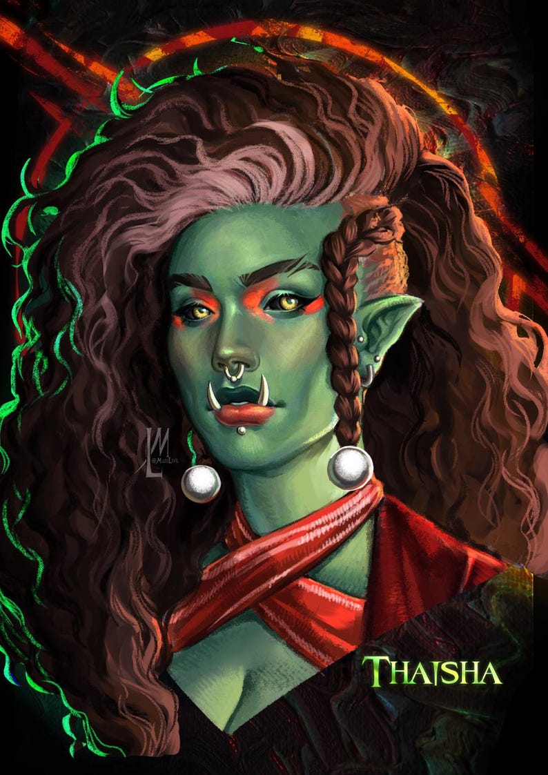 Critical Role Campaign 4 Portrait Prints - Etsy