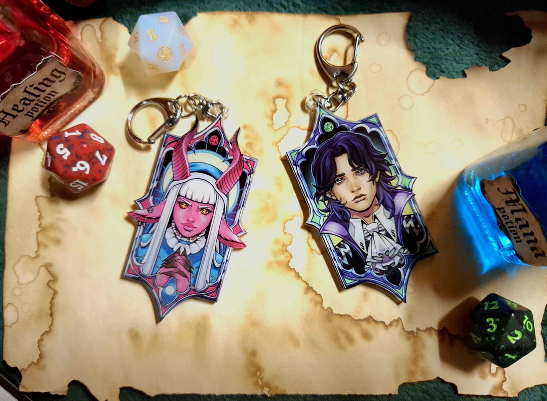 Critical Role Campaign 4 Acrylic Keychains - Etsy