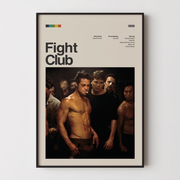 Fight Club Poster - Etsy