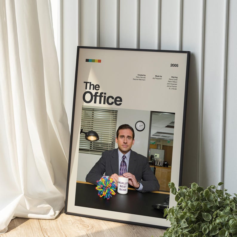 The Office Poster, the Office Tv Series Print, the Office Wall Art, Tv ...