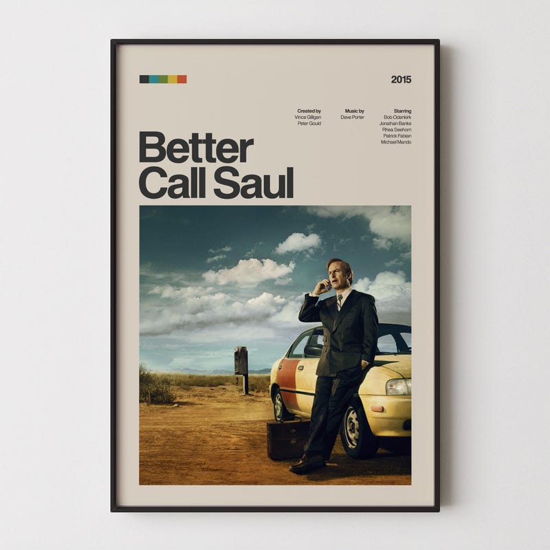 Better Call Saul Poster - Etsy