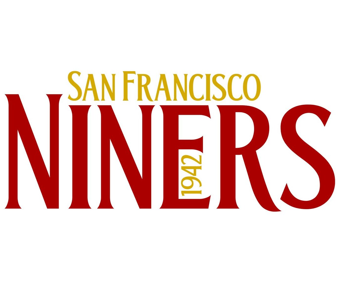 Niners, 49ers, Established Year SVG File, Cut File, PNG File - Etsy
