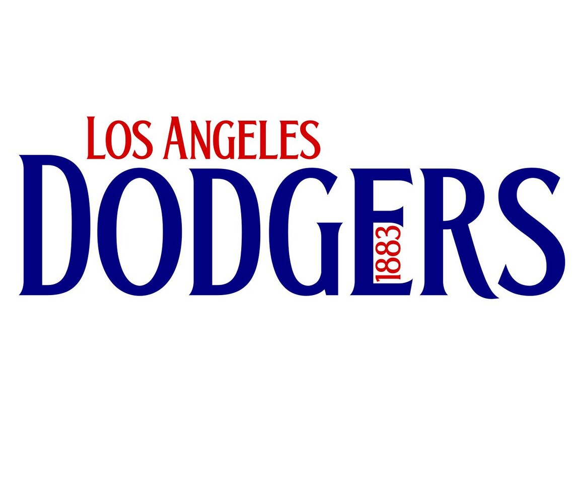 Dodgers Established Year SVG File, Cut File, PNG File - Etsy