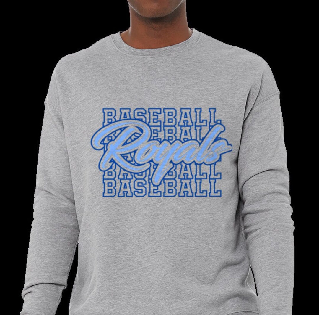 Royals Baseball Repeat, SVG File, PNG, Cut File - Etsy