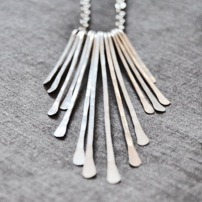 Fringe Necklace - Etsy