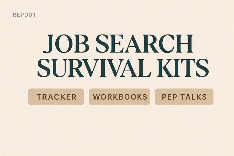 Digital Career Toolkit: Job Search Tracker, Interview Prep (PDF) - Etsy