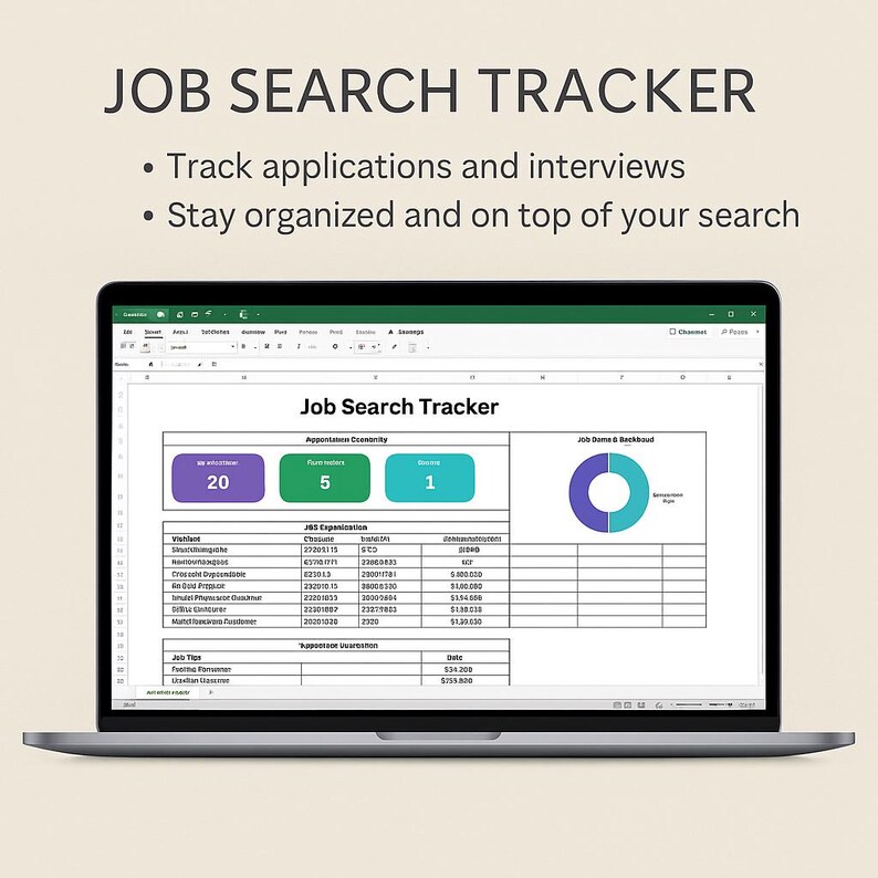 Digital Career Toolkit: Job Search Tracker, Interview Prep (PDF) - Etsy