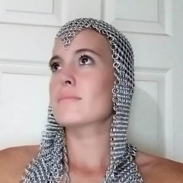 Chainmail Headdress - Etsy