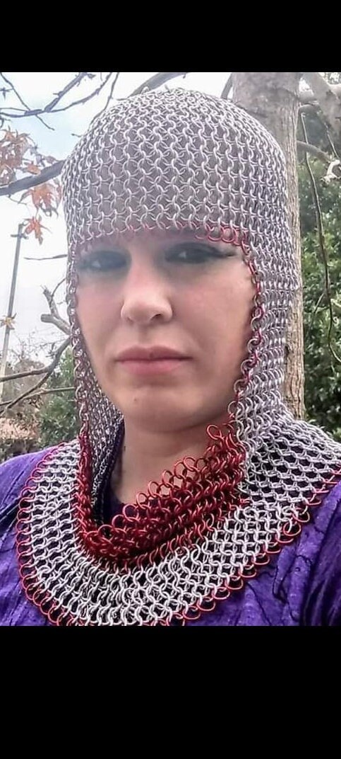 Adult Costume Armor Knight's Coif - Etsy