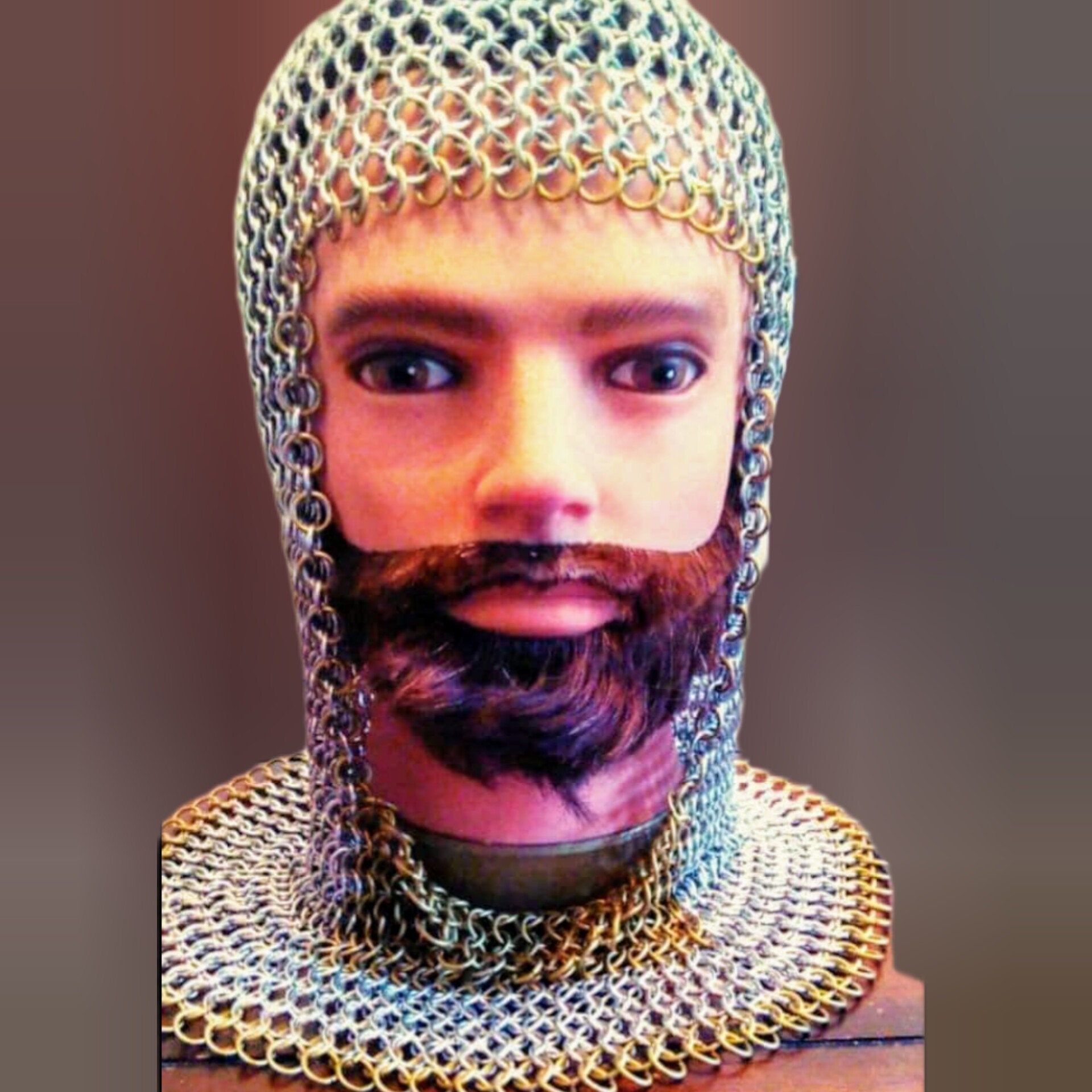 Adult Costume Armor Knight's Coif - Etsy