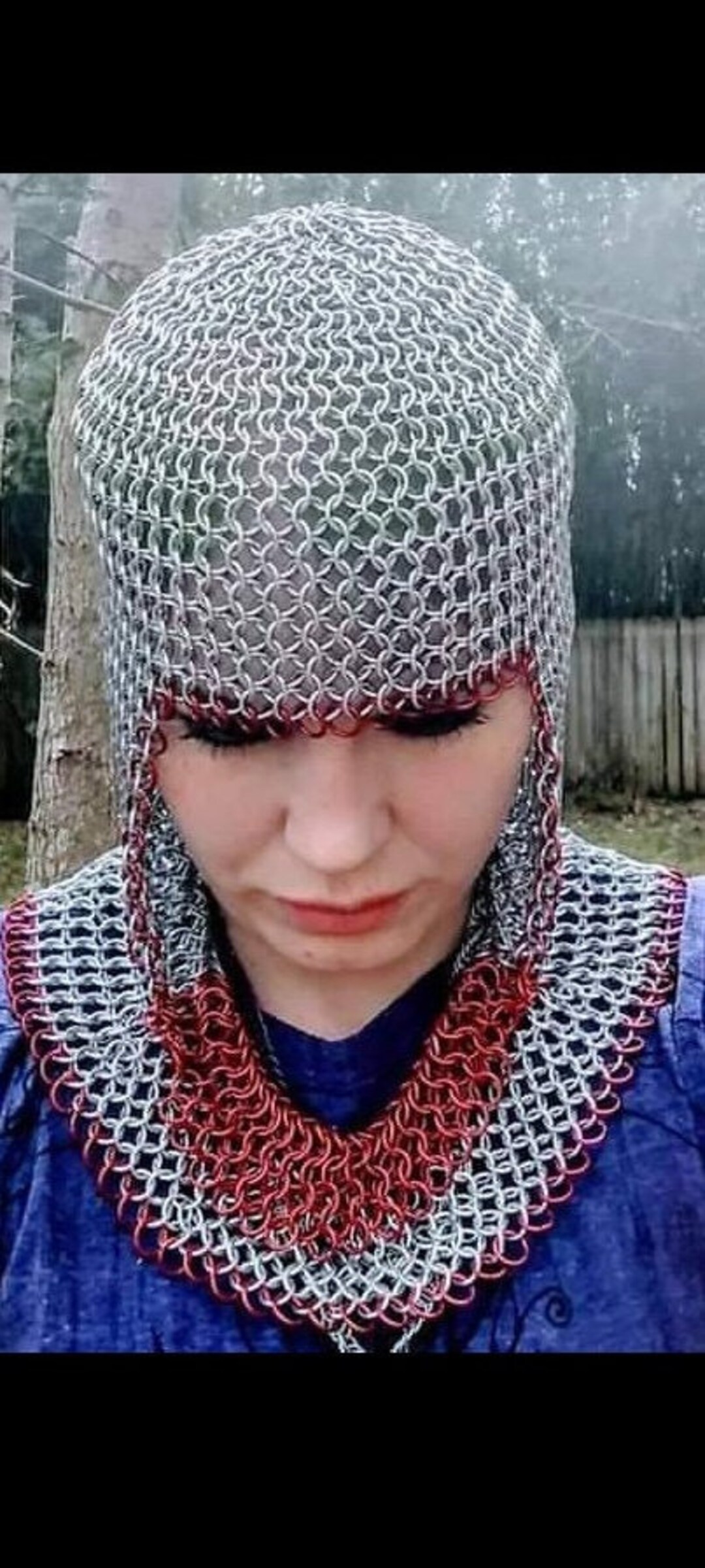 Adult Costume Armor Knight's Coif - Etsy