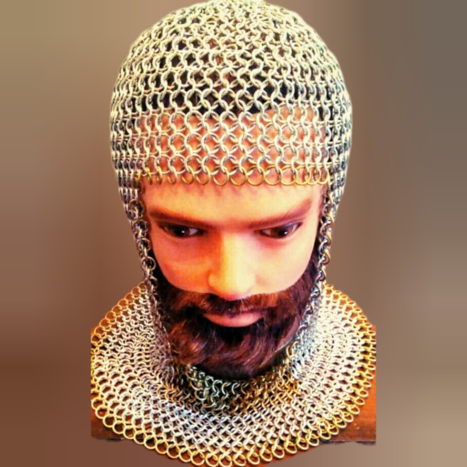 Adult Costume Armor Knight's Coif - Etsy