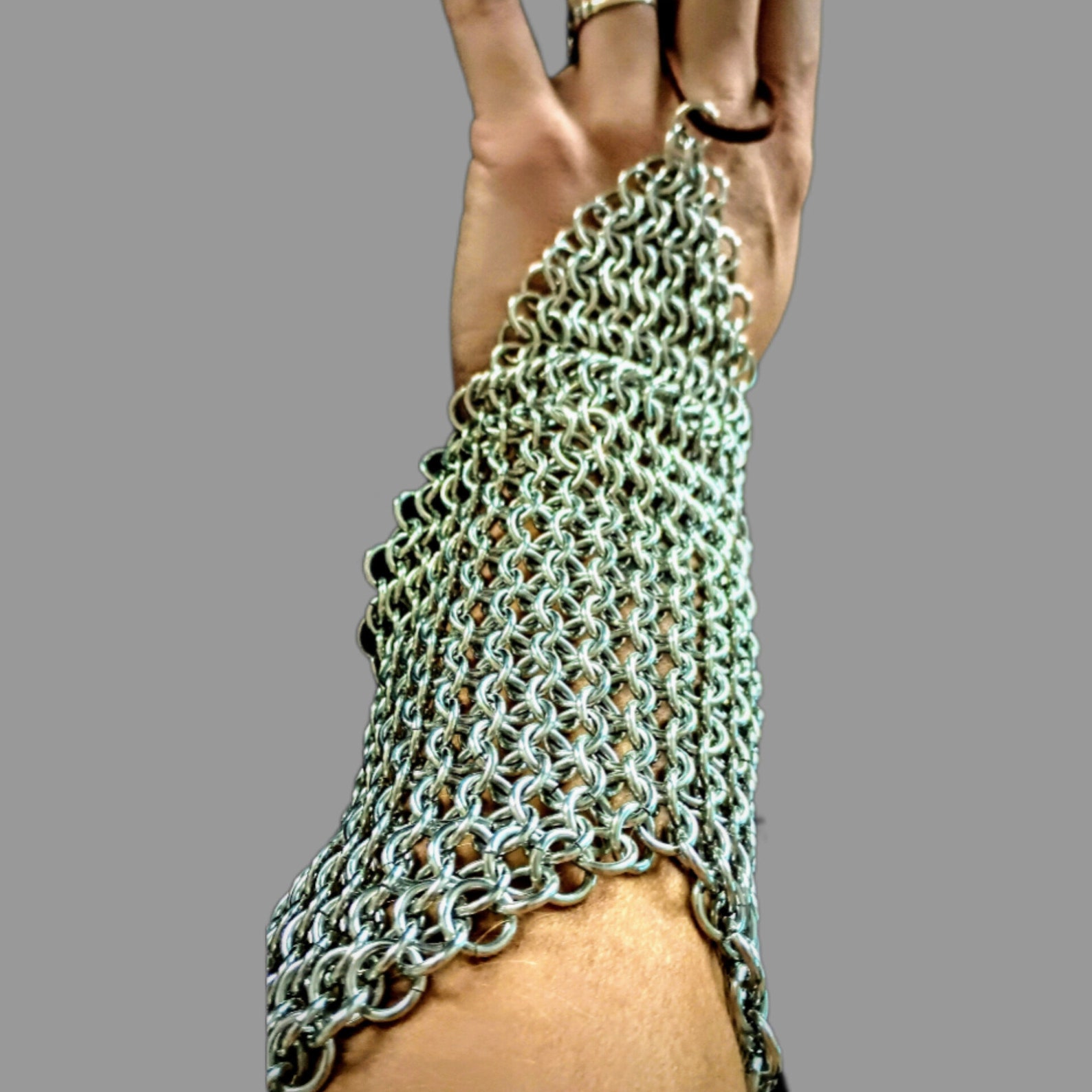 Medieval Chainmaile Fantasy Bracers - Etsy